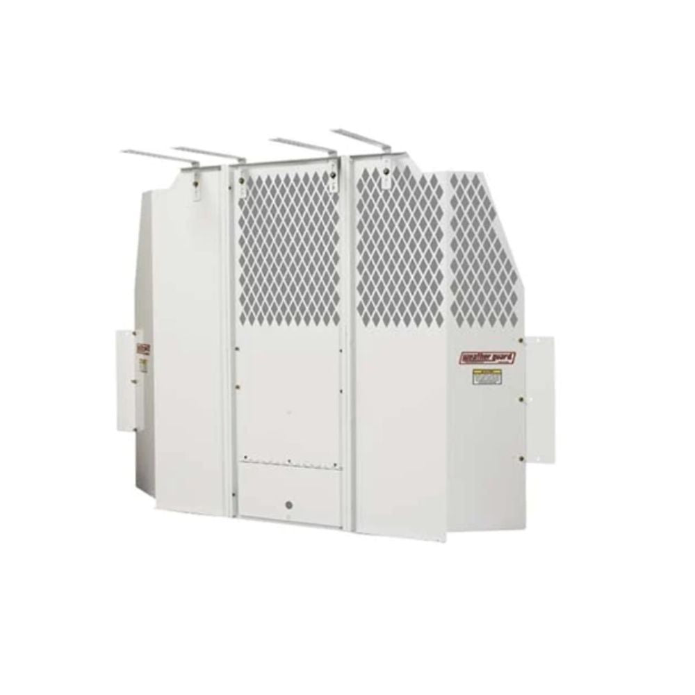 Weather Guard 88500-3-01 16-Gauge Steel White Screen Bulkhead, Mini-Va ...