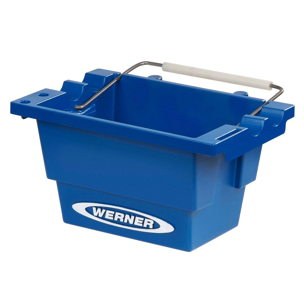 Werner AC50-JB-3 Lock-In Stepladder Job Bucket, Plastic 25 lbs Load Ca ...