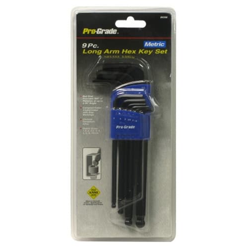 Allied 85336 9 Piece Metric Long Arm Ball End Hex Key Set – Toolup