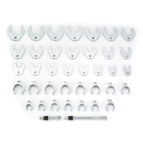 Proto J53000CFLFN 1/2" Drive 39 Piece Flare Nut Crowfoot Wrench Set ...